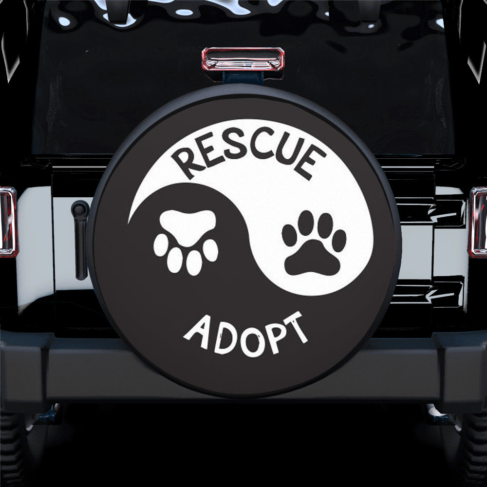 Rescue and Adopt Car Spare Tire Gift For Campers - Nearkii